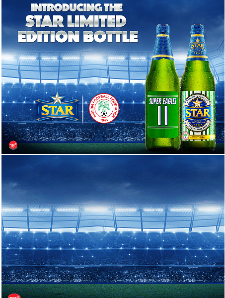 Star Lager Unveils Limited Edition Bottles In Honour of Super Eagles ...