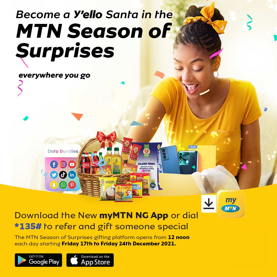 MTN Unveils First-Ever Digital Season of Surprises – Nigerian ...