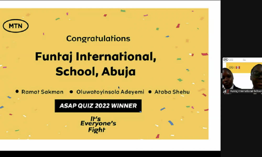 Funtaj International School Emerges Winner of MTN ASAP Quiz Competition ...