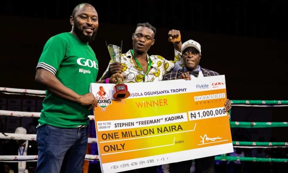 Kadima Emerges Best Boxer at GOtv Boxing Night 25, Wins N1m Prize ...