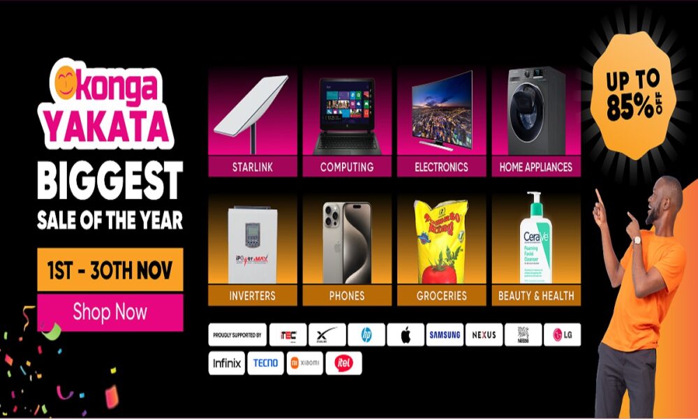Konga Yakata Black Friday Sale Begins: Up to 85% Discount Across Categories – Nigerian ...